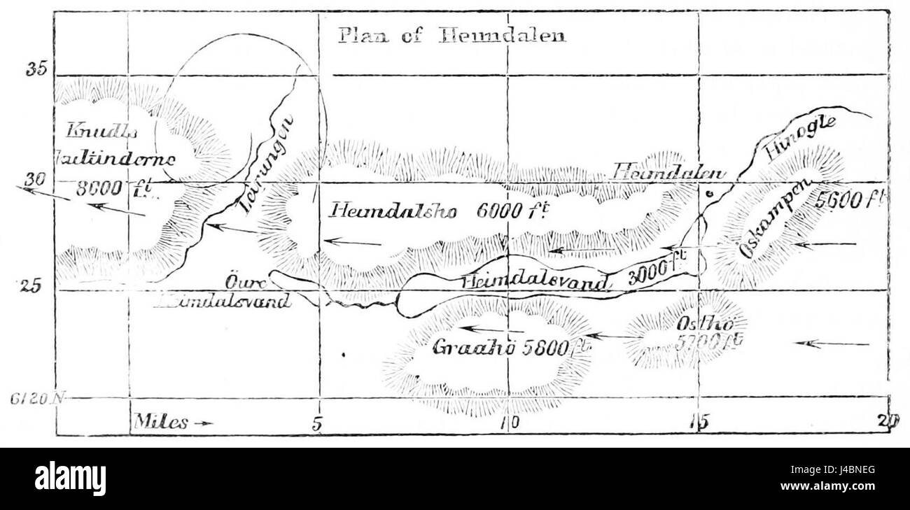 PSM V11 D424 Lemming migration plan Stock Photo - Alamy