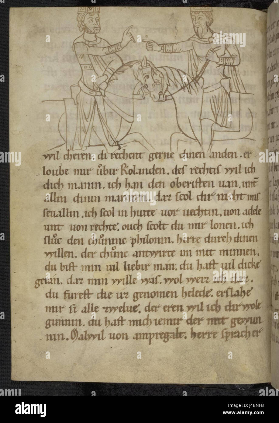 'Pfaffe Konrad's Rolandslied' is a medieval German epic poem preserved ...