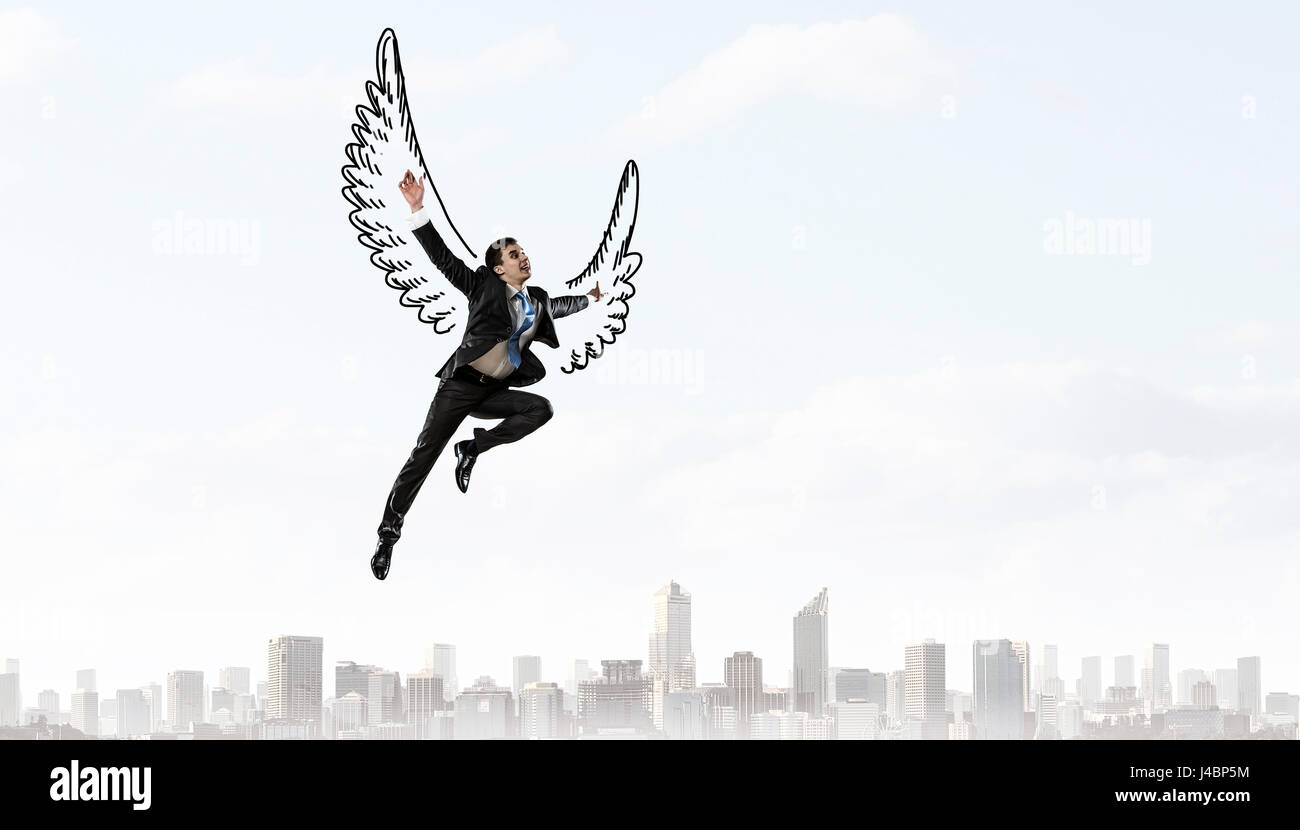 Feeling free and happy Stock Photo - Alamy