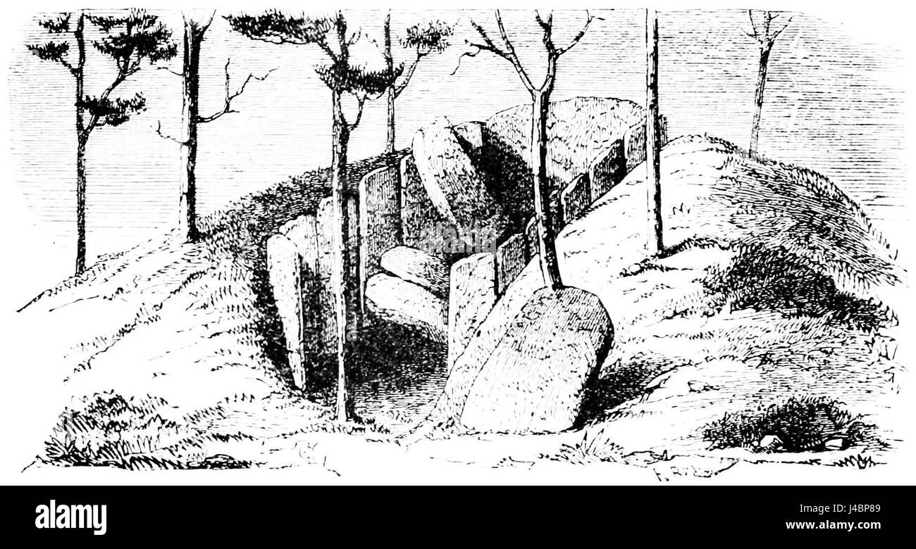 Neolithic grave excavation Black and White Stock Photos & Images - Alamy