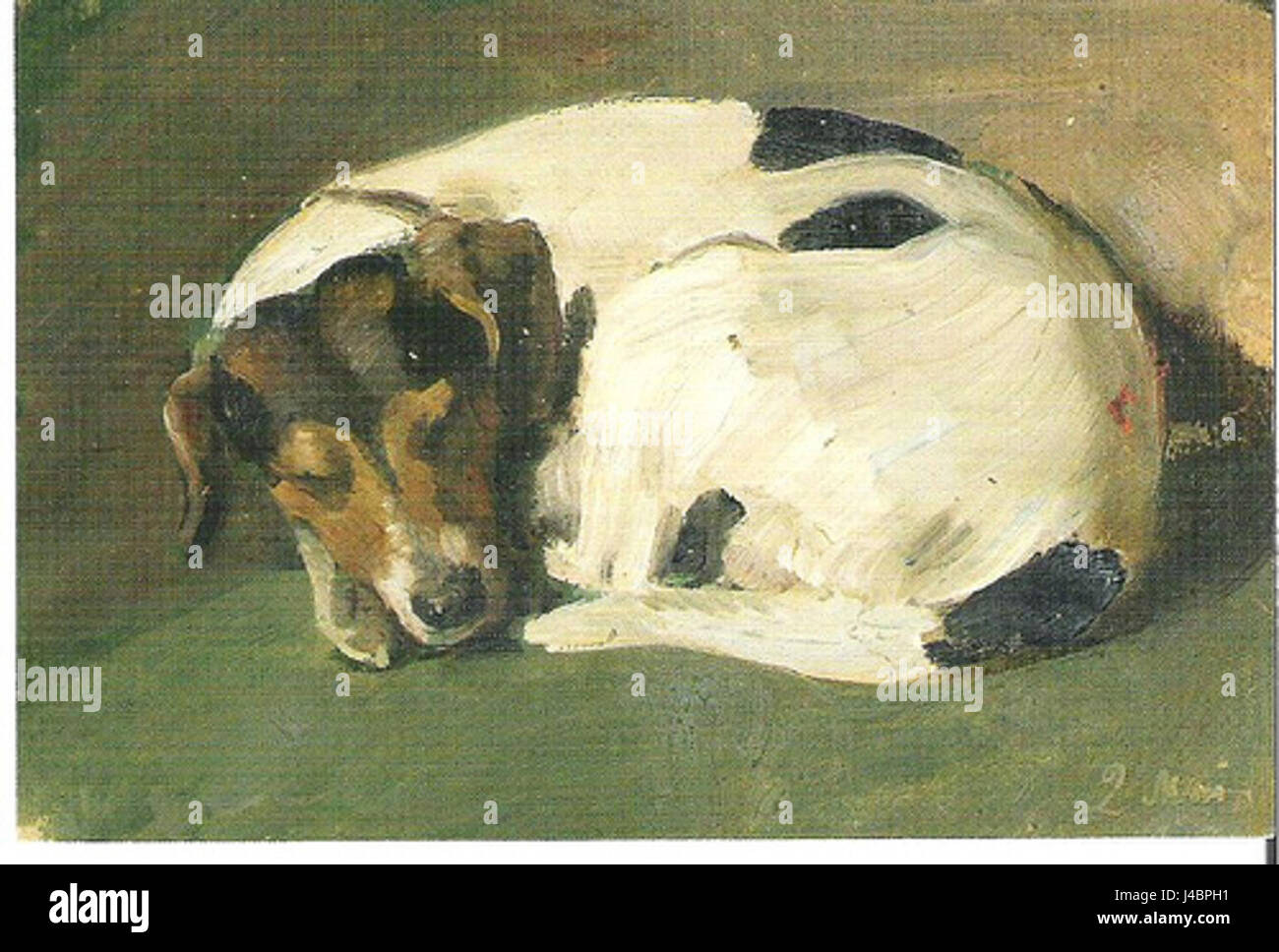 Paul Raud was an Estonian artist, and 'magav koer' translates to ...