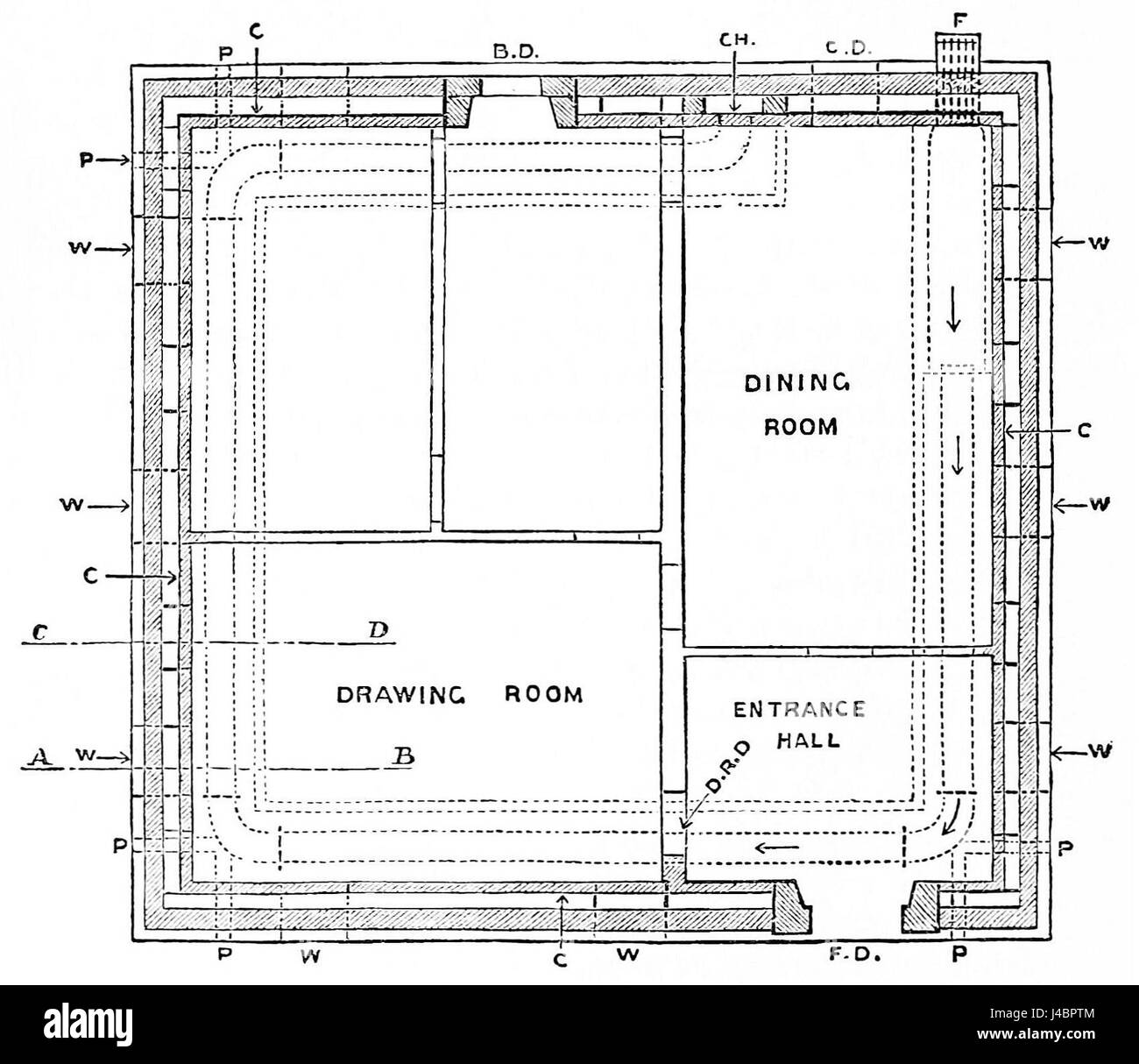 Ground floor plan hi-res stock photography and images - Alamy