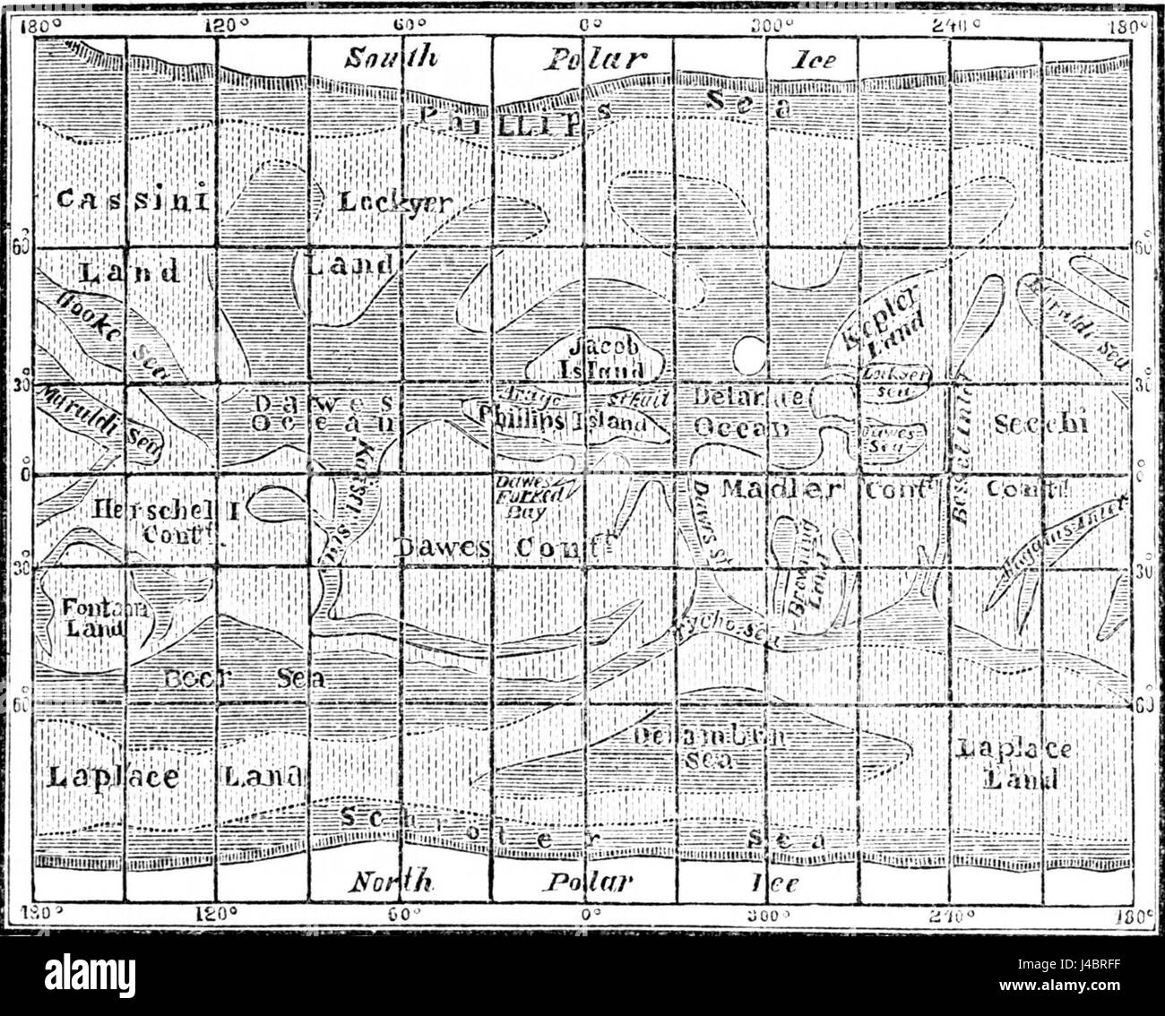 Surface map of mars hi-res stock photography and images - Alamy
