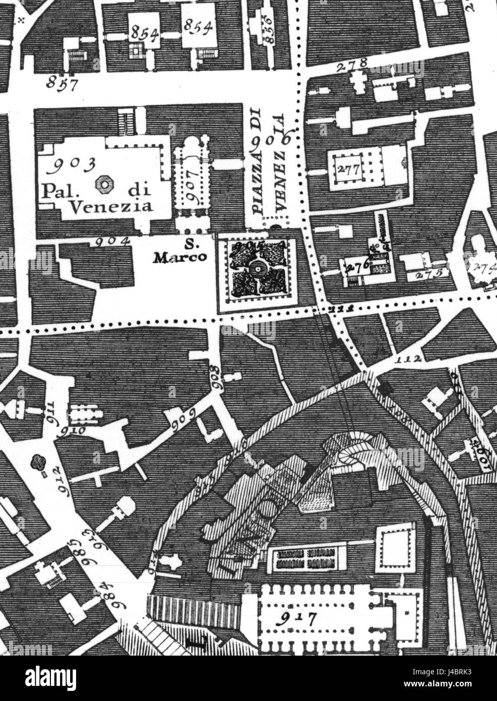 Venezia map Black and White Stock Photos & Images - Alamy