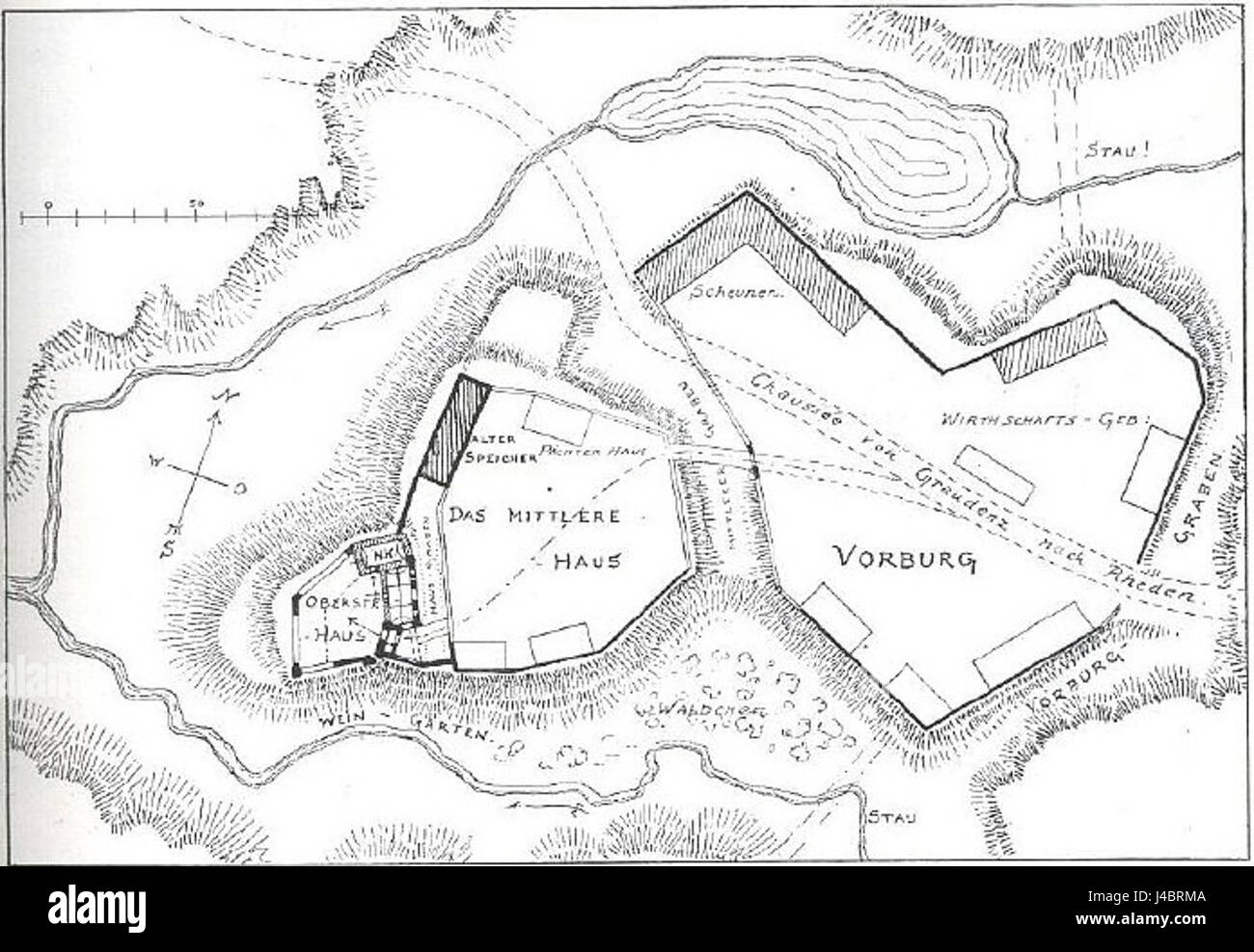 The Pokrzywno Plan refers to a historical map or blueprint of the ...