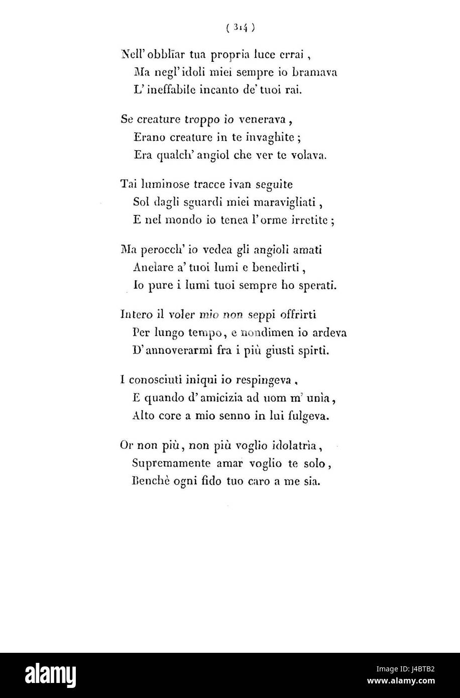 A collection of unpublished poetry by the Italian writer Silvio Pellico ...