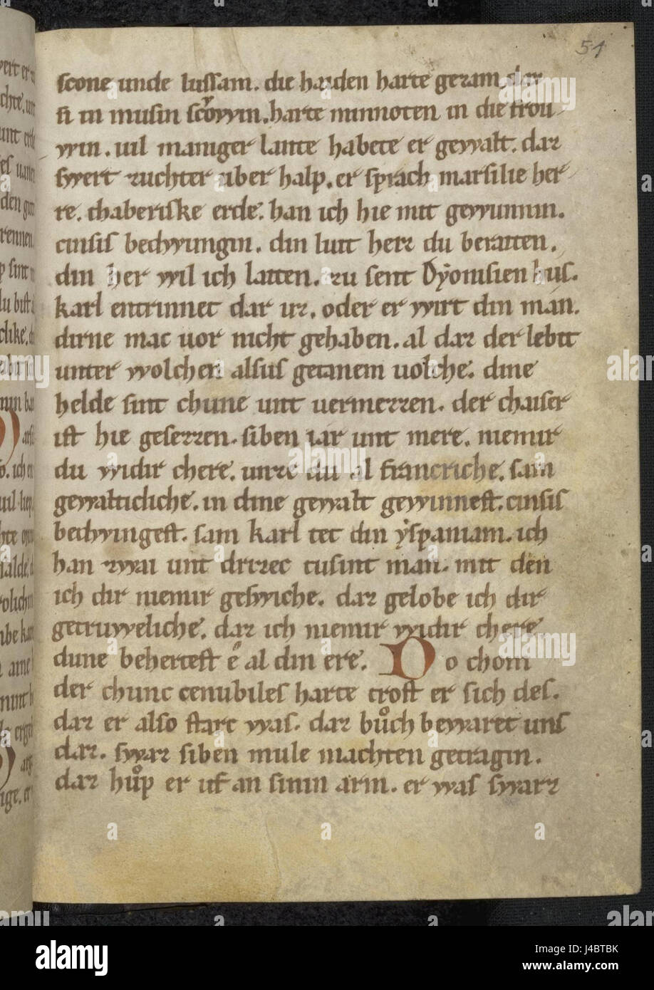 The 'Rolandslied' is a German epic poem, preserved in Codex Palatinus ...