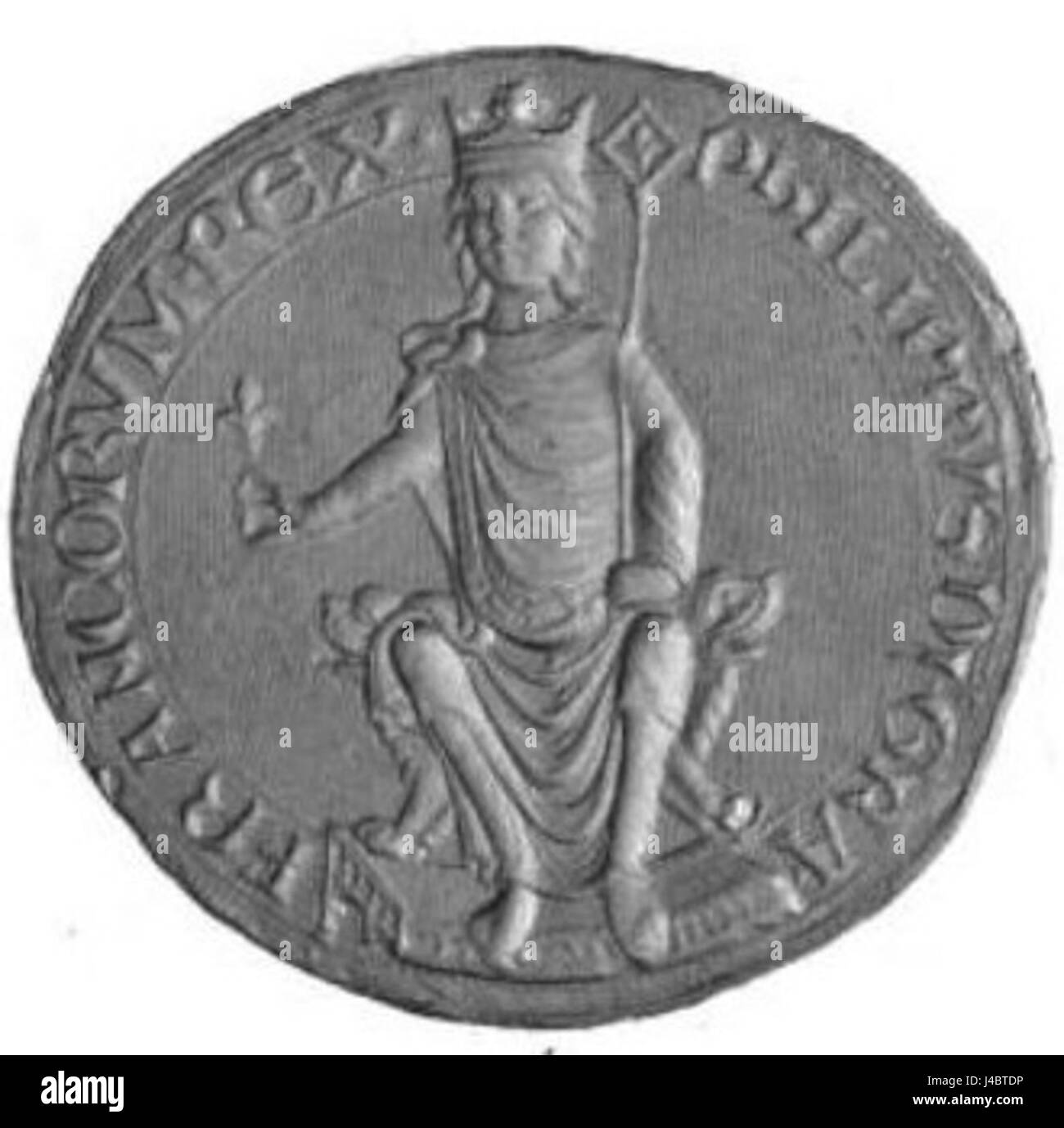 King philip ii ruler Black and White Stock Photos & Images - Alamy
