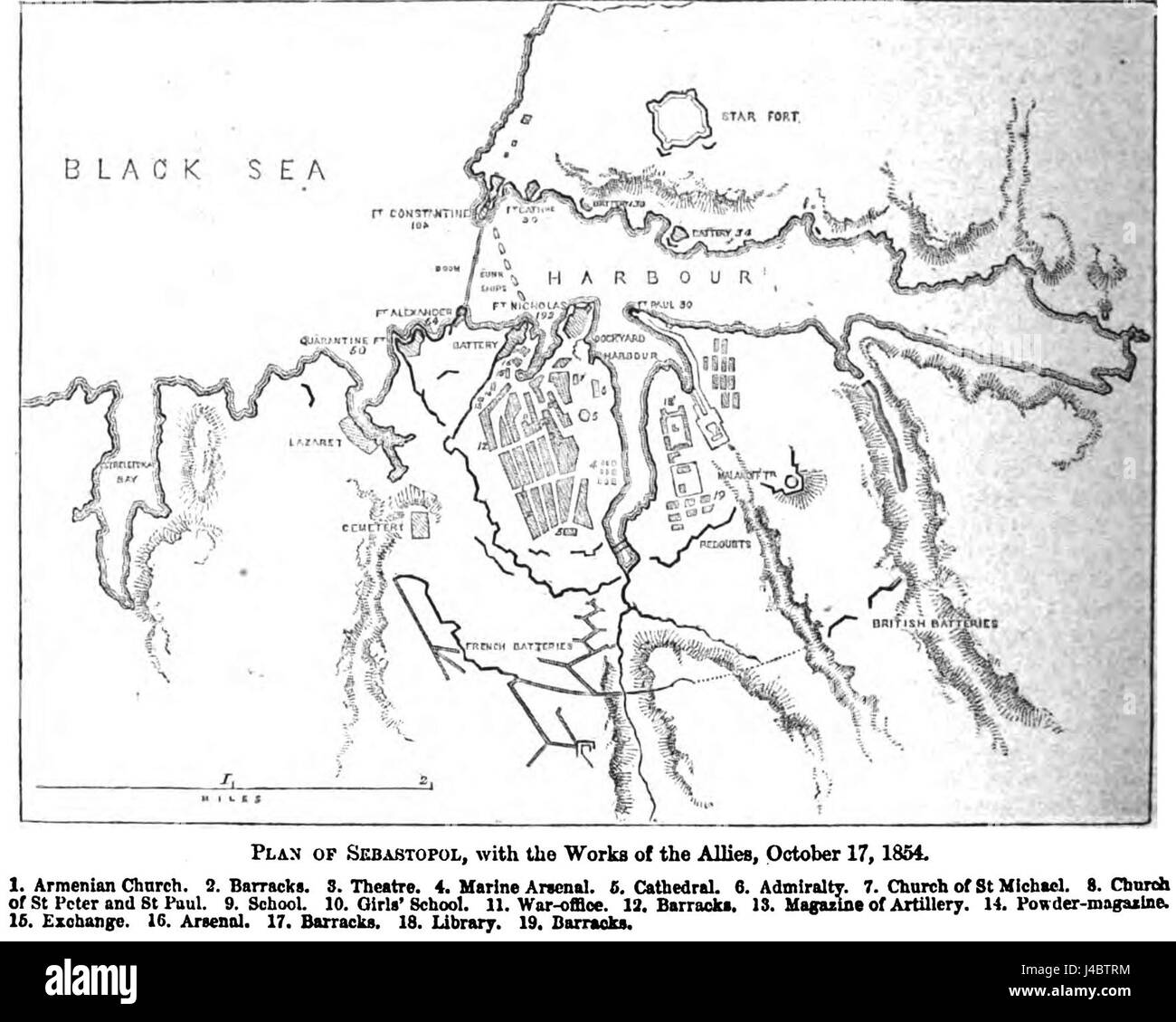 This map, created by George Dodd in 1854, depicts the layout of ...