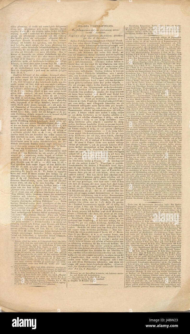 This is an issue of 'Post och Inrikes Tidningar,' a Swedish newspaper ...