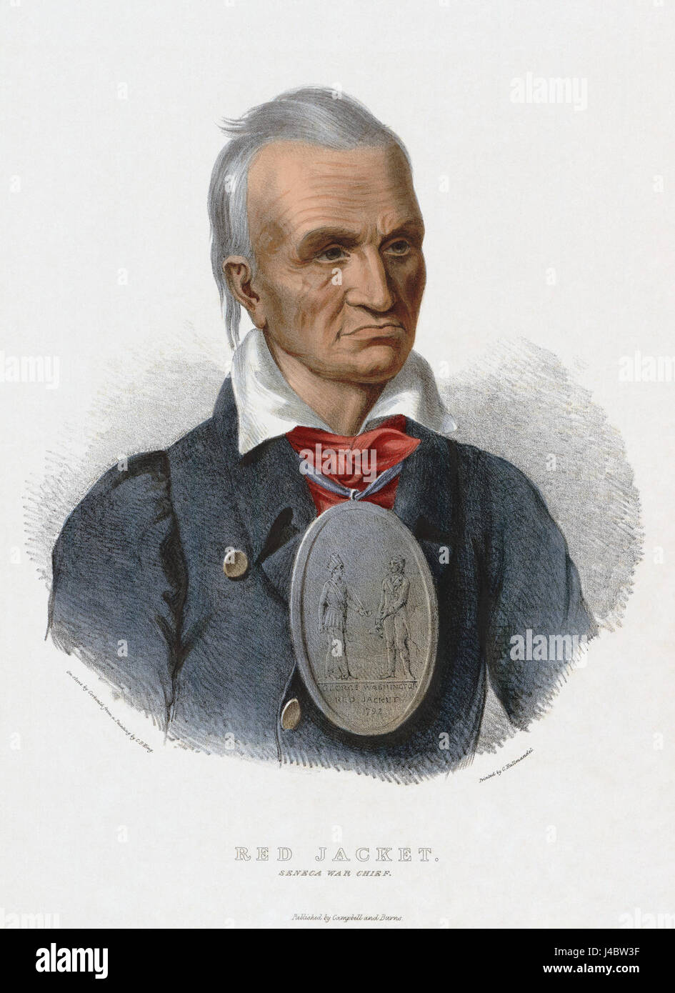 Red Jacket was a prominent Native American leader of the Seneca tribe ...