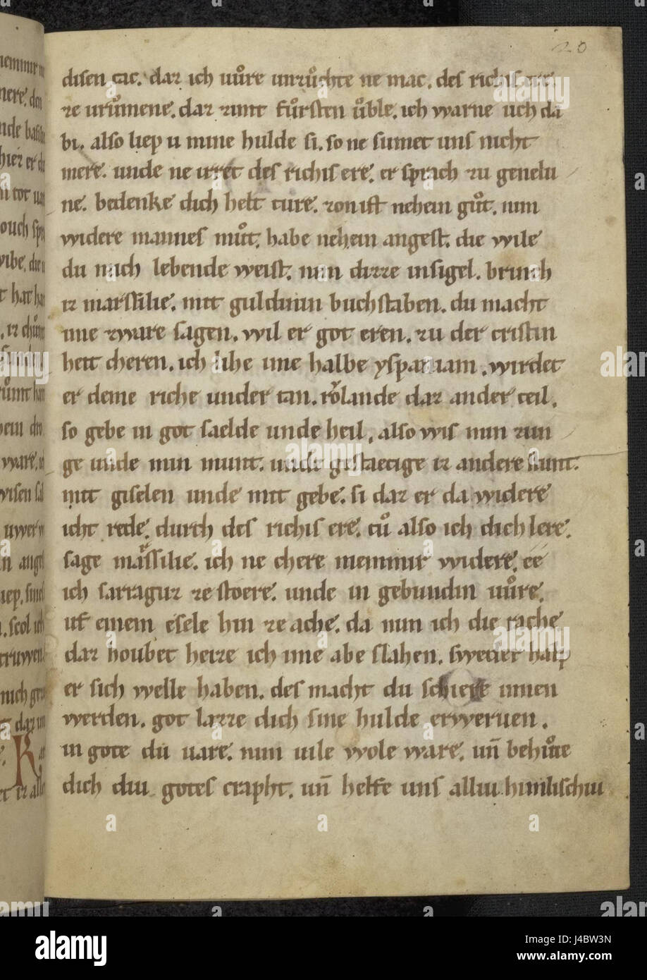 The 'Rolandslied' (Song of Roland) is a medieval epic poem, with this ...
