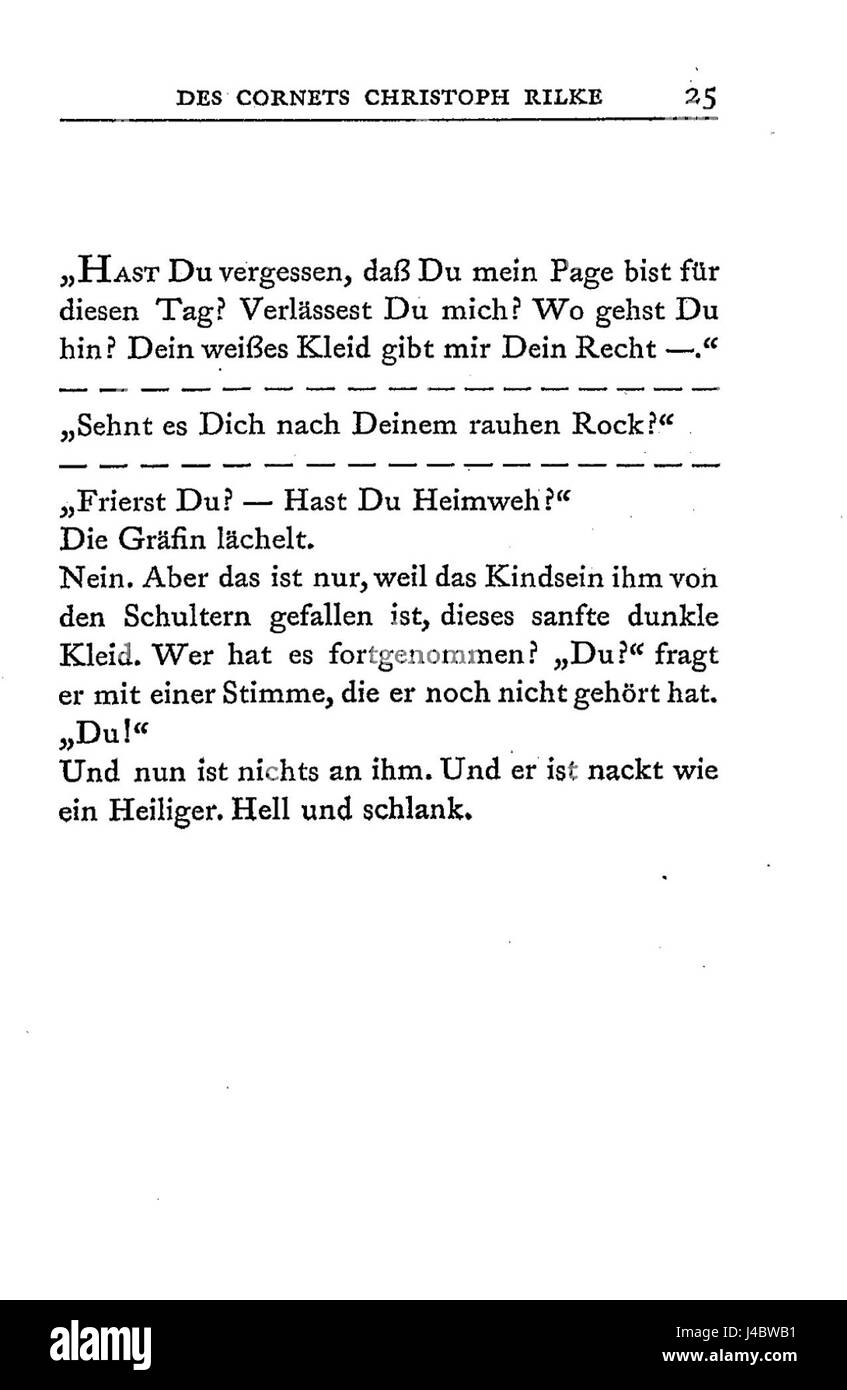 *Die Weise von Liebe und Tod des Cornets Christoph Rilke*, a poem by ...