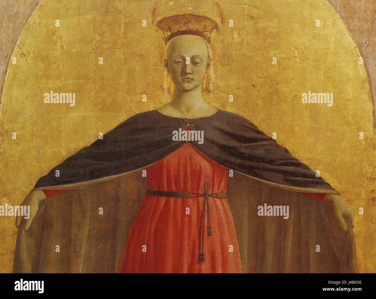 'Madonna della Misericordia' by Piero della Francesca is a fresco that ...