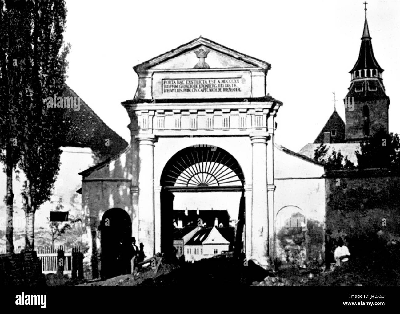 Poarta Tg Cailor is a historical gate located in BraÈ™ov, Romania. This ...