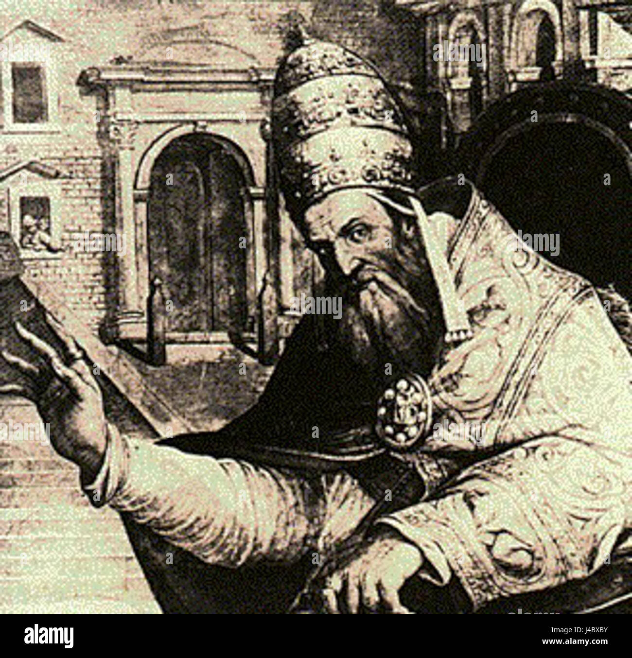 Pope Gregory XI, the 203rd pope of the Roman Catholic Church, known for ...