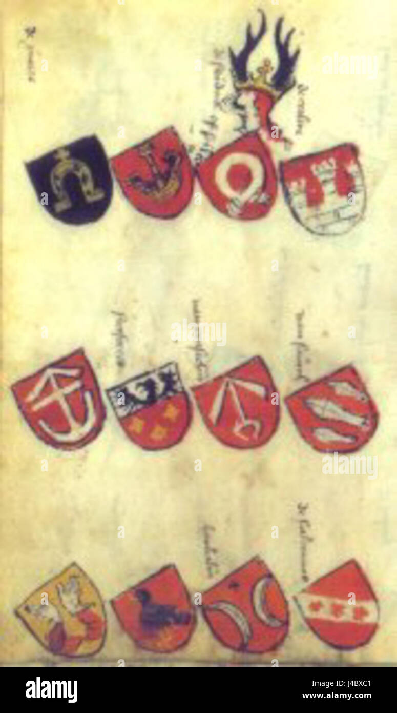 Depicted in art and heraldry hi-res stock photography and images - Alamy