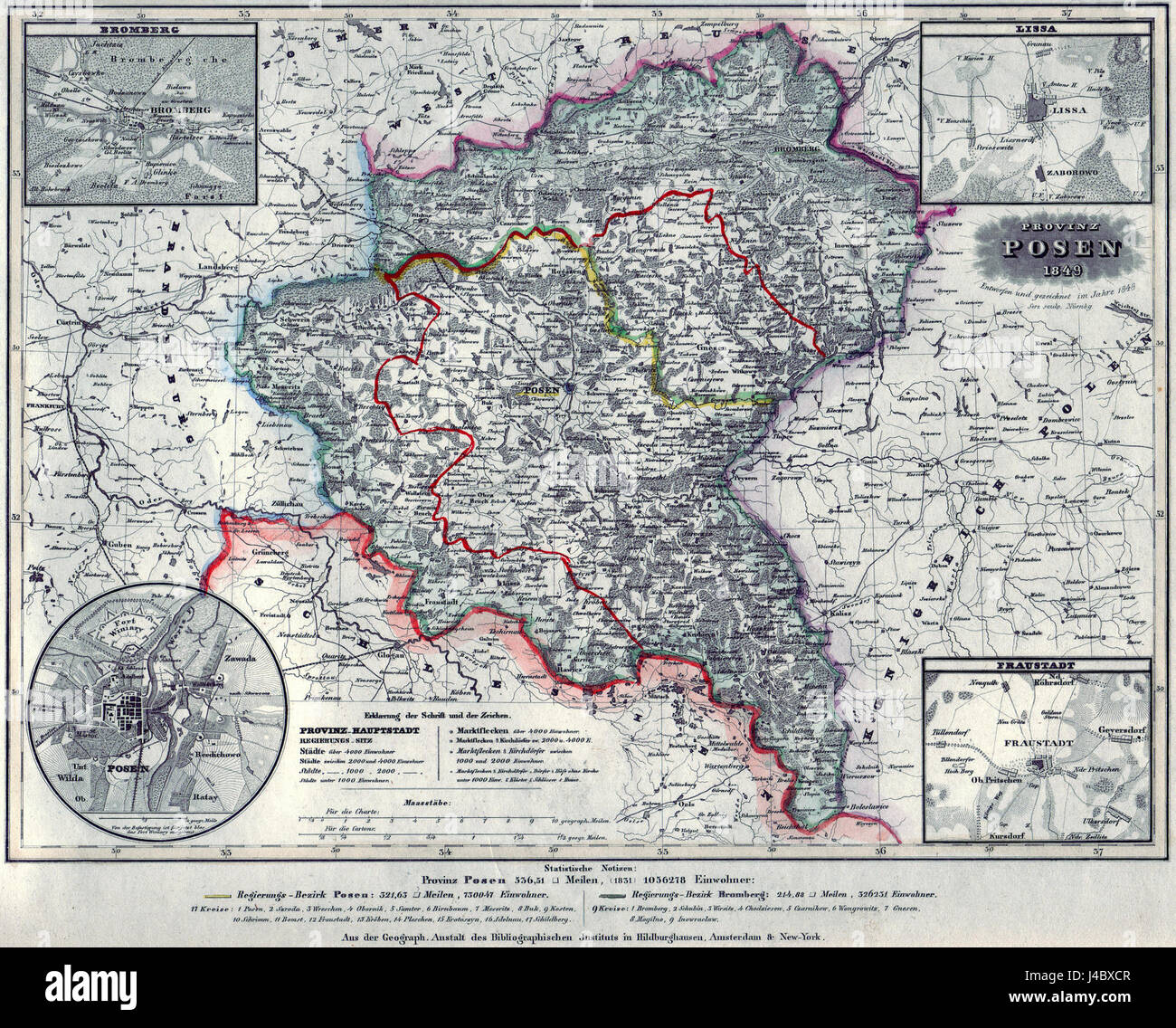 This refers to an atlas map from the 'Meyers Zeitungs Atlas ...