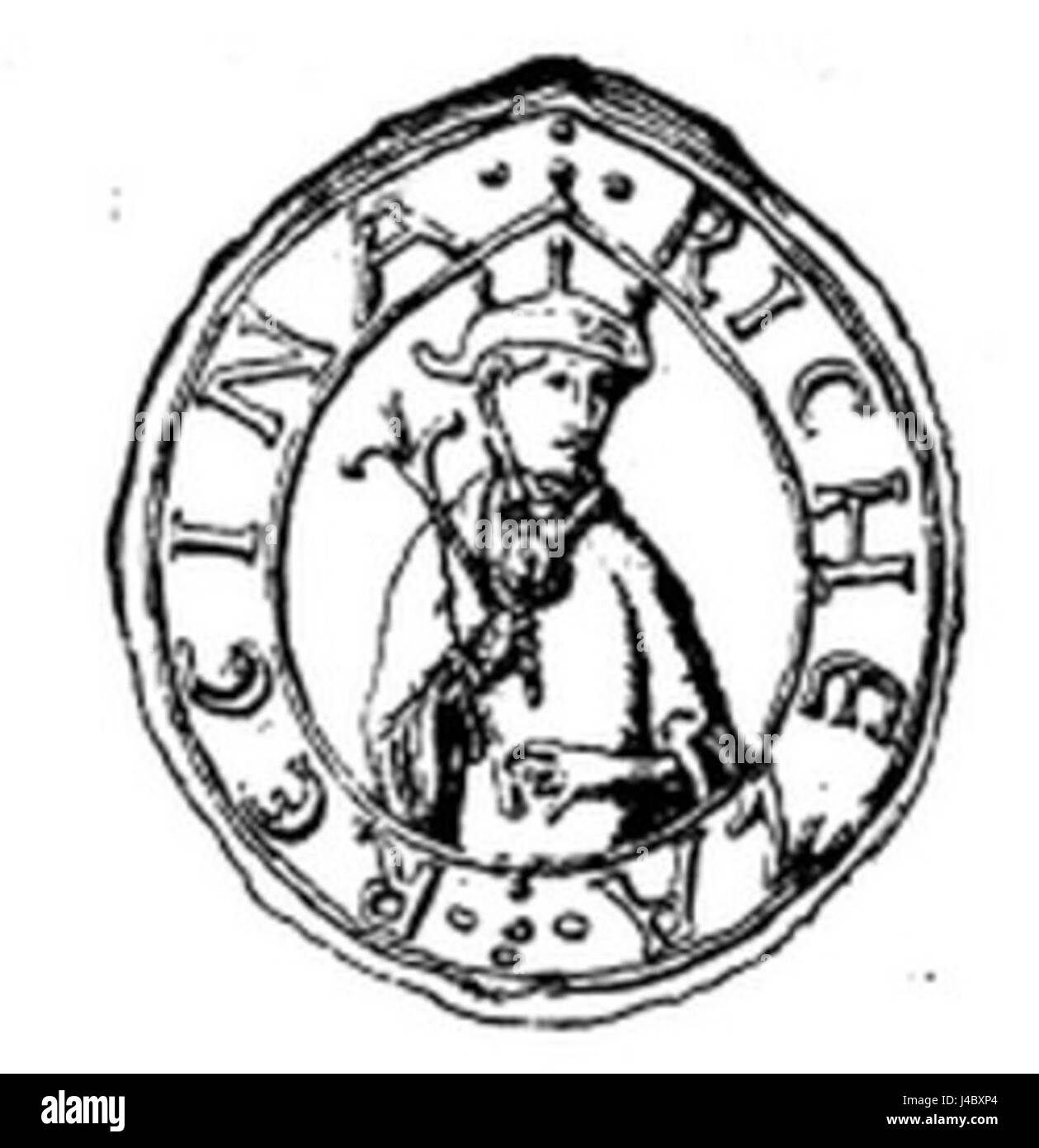 Richensa of Lotharingia Stock Photo - Alamy