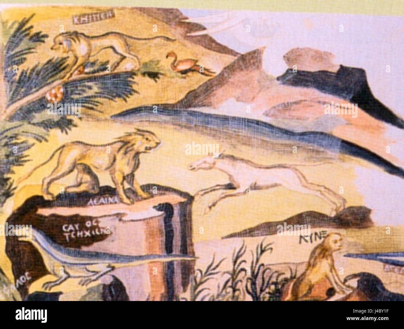 The Praeneste Nile Mosaic is an ancient Roman mosaic depicting scenes ...