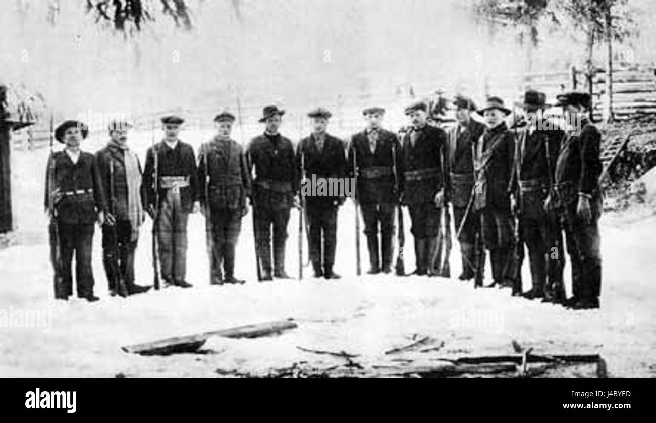 Pukkilan Punakaartilaisia refers to the Red Guards of Pukkila, Finland ...