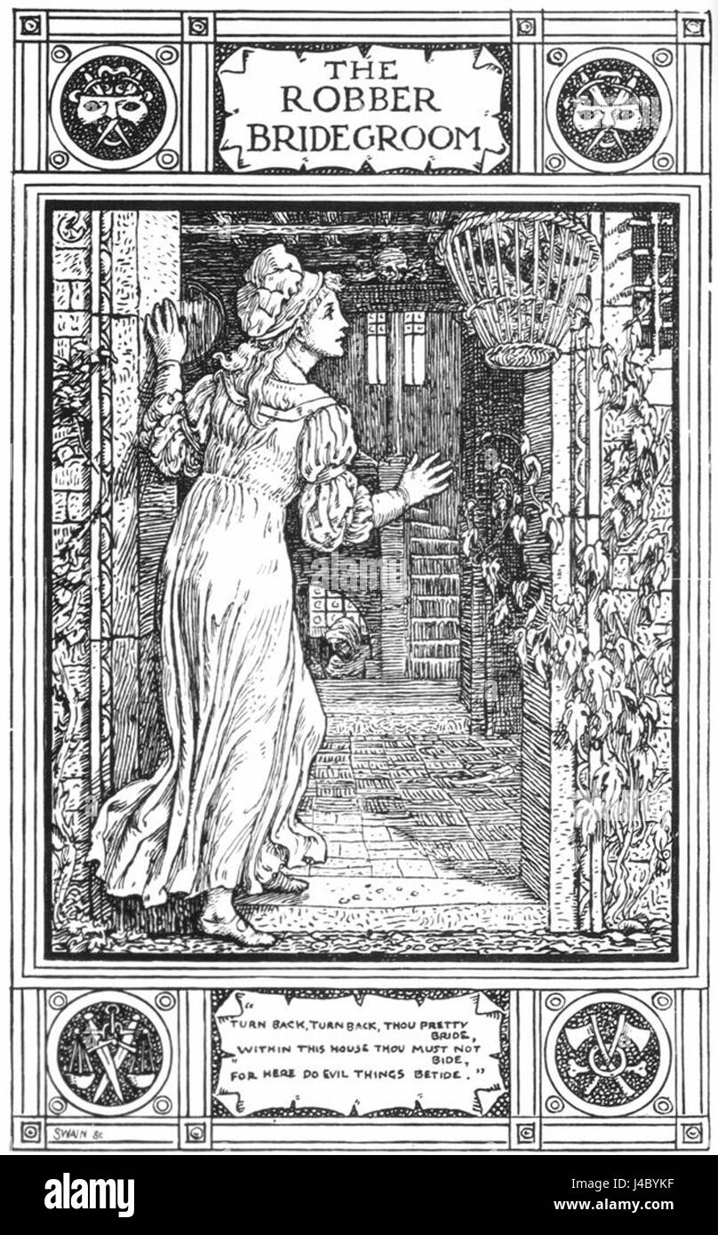 'The Robber Bridegroom' by Crane is an illustration from a famous work ...