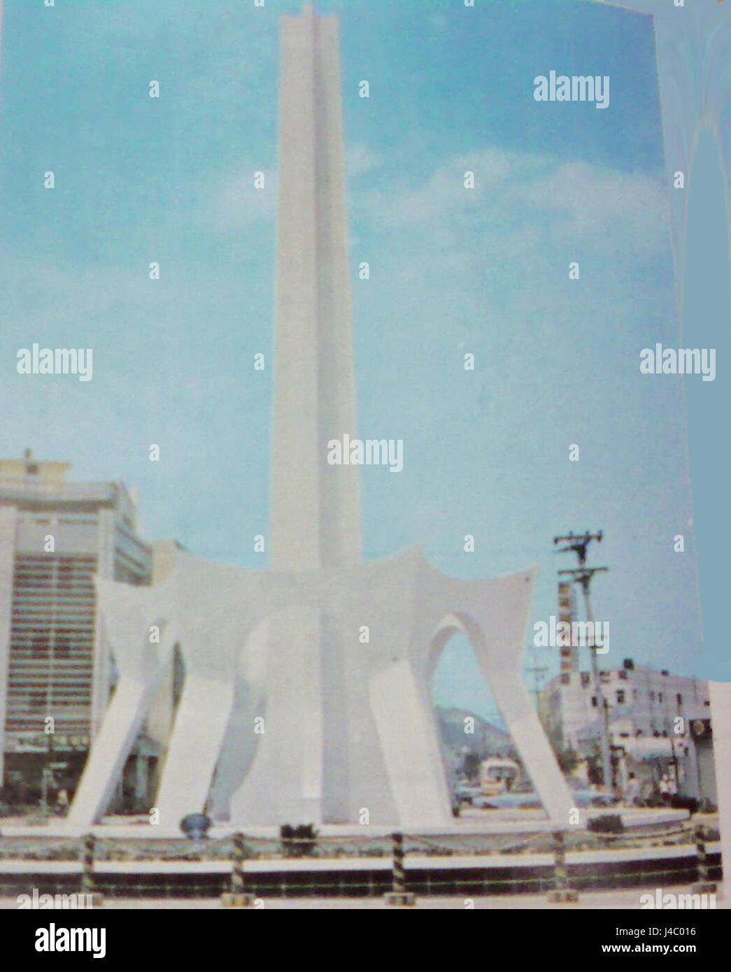 The Pohang five distance civil towers are a series of architectural ...