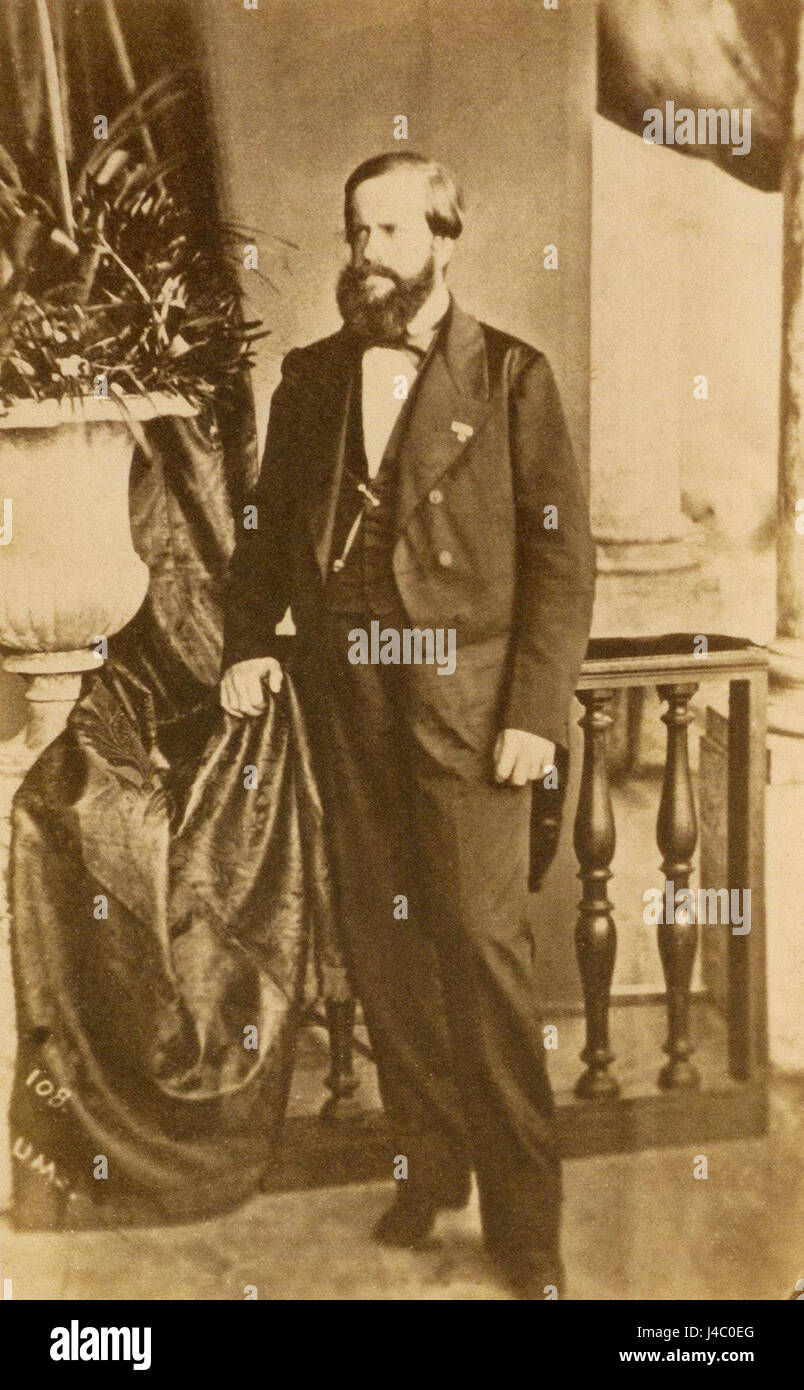 Pedro II was the Emperor of Brazil from 1831 to 1889. The 1855 image ...
