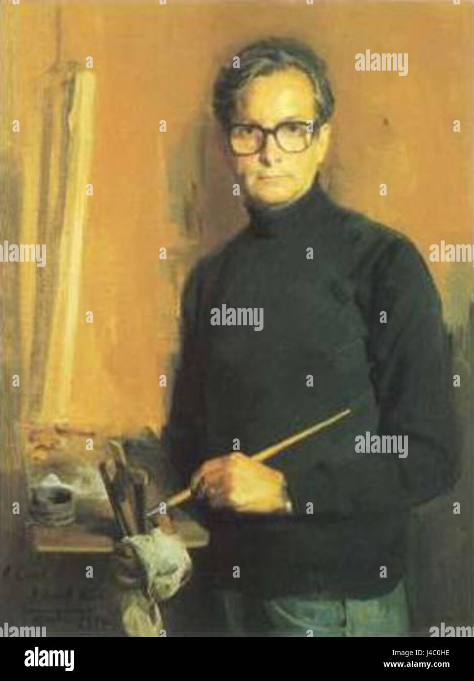 Revello Toro's 'Autorretrato' (Self-Portrait) is a notable work from ...