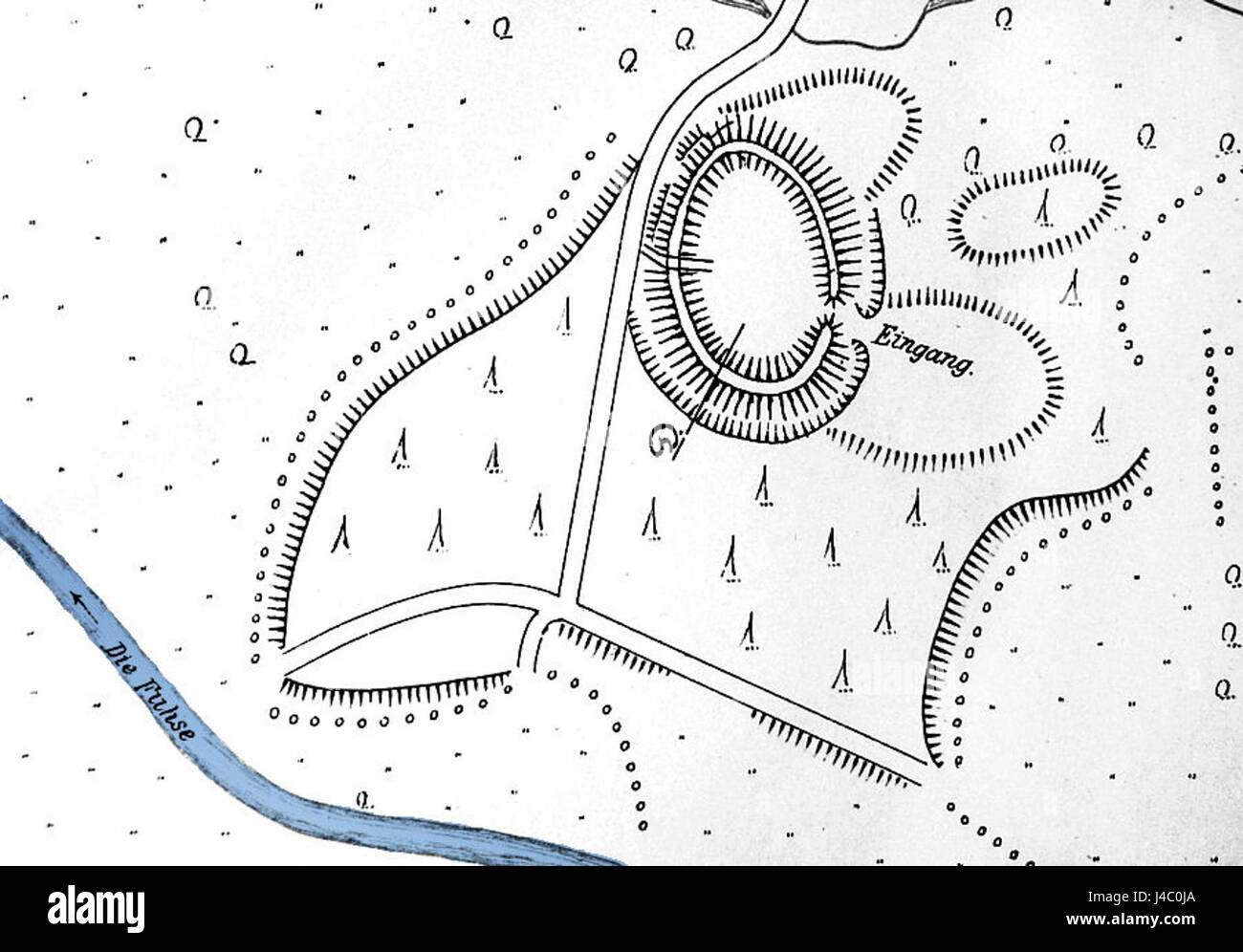 The Ringwall Burg, also known as a ring fort or circular fortress, was ...