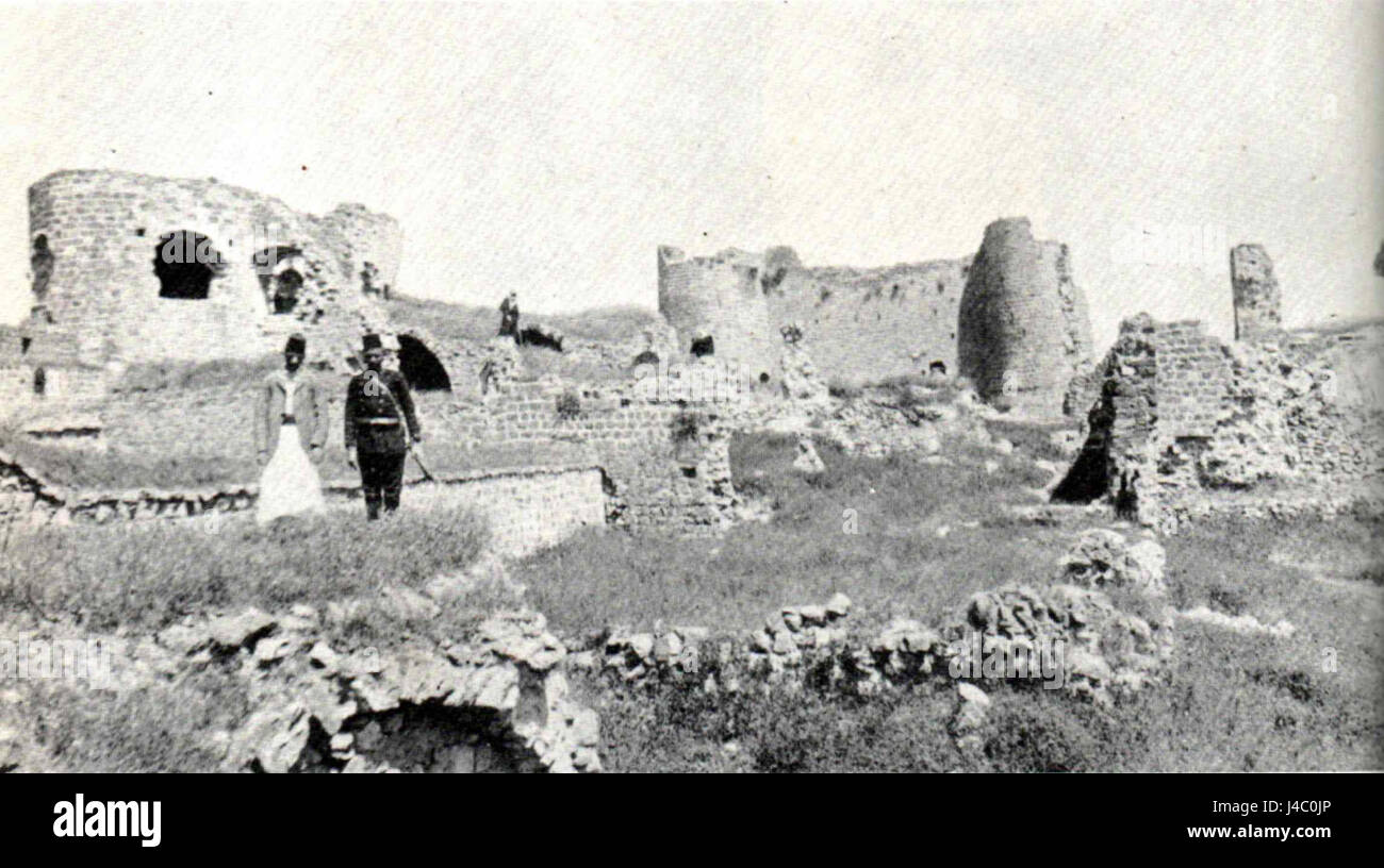 The remains of the citadel from 1893 reveal important insights into the ...