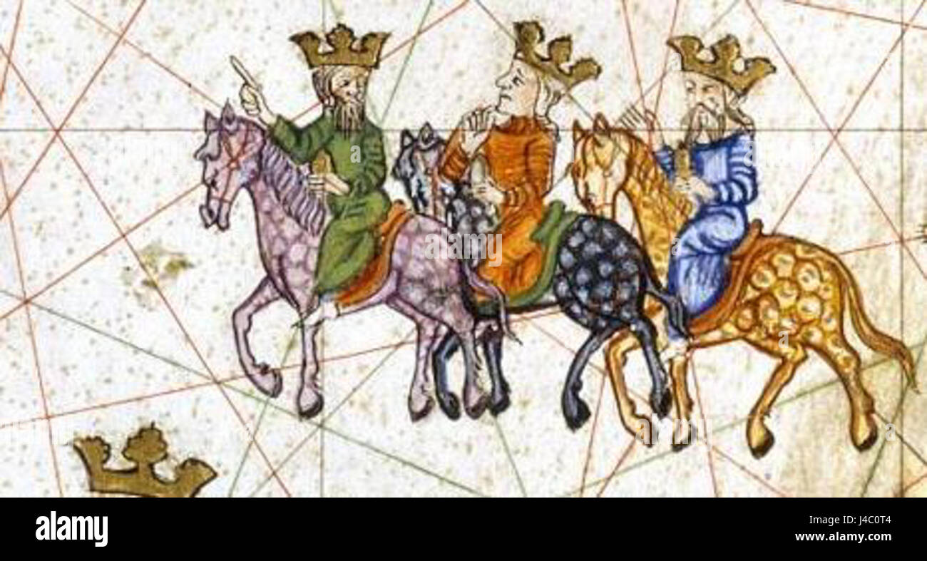 The term 'Rois mages' is French for 'Three Kings,' referring to the ...