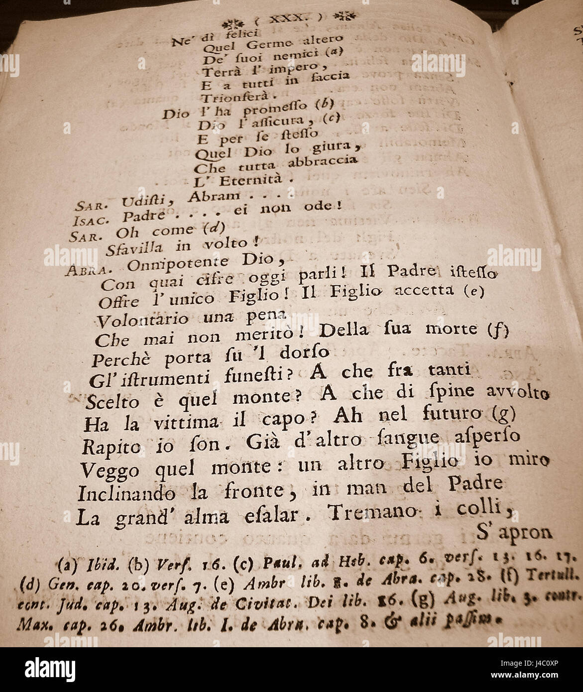 Pietro Metastasio Isacco Figura del Redentore (29 Stock Photo - Alamy