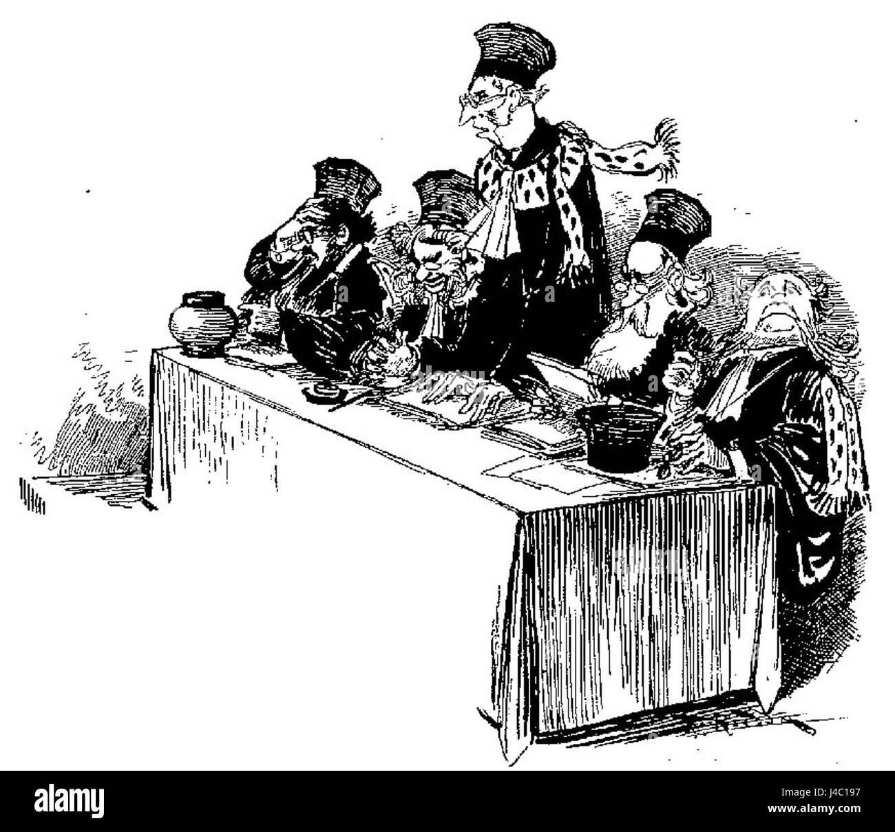 This illustration from 'Le VingtiÃ¨me SiÃ¨cle' by Albert Robida ...