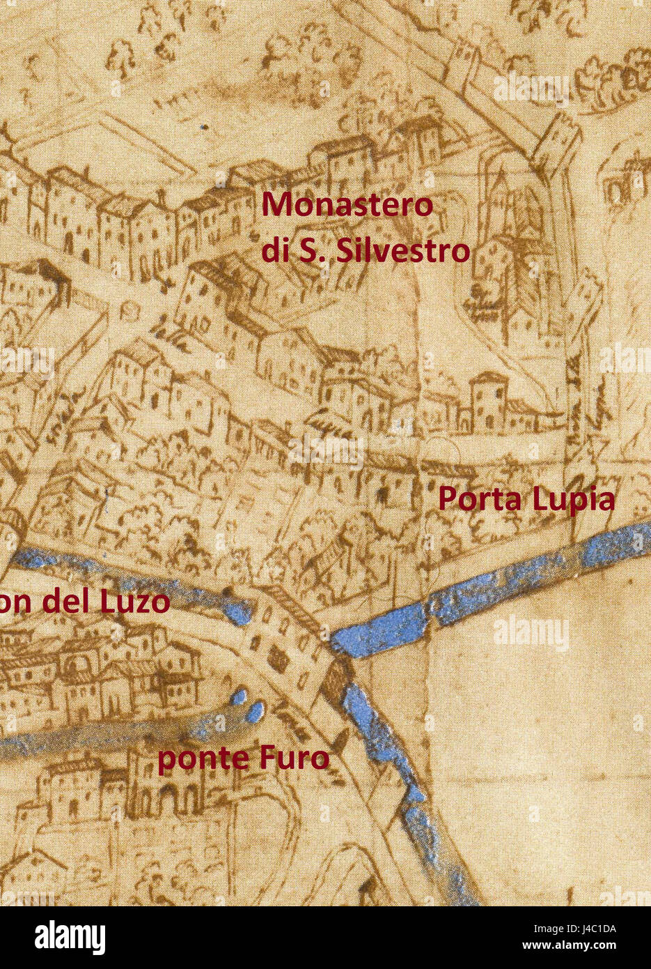 Map of berga hi-res stock photography and images - Alamy