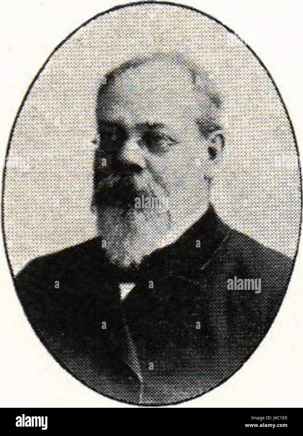 A 19th-century portrait of Peter Johan Isberg, a Swedish-born American ...