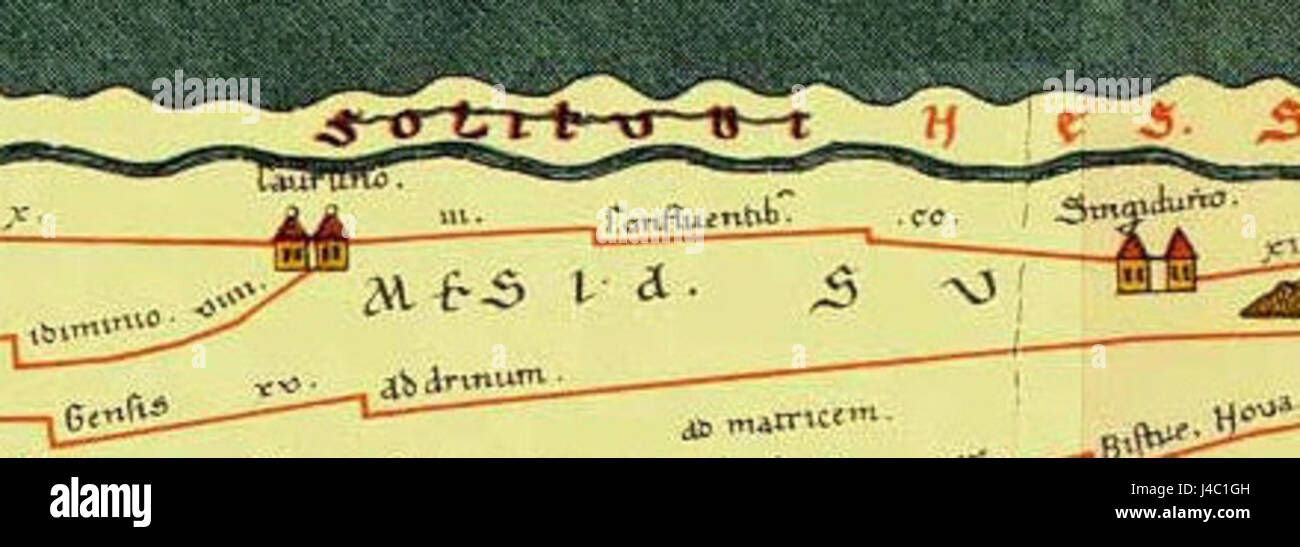 The Peutingeriana Zemun refers to a version of the ancient Roman map ...