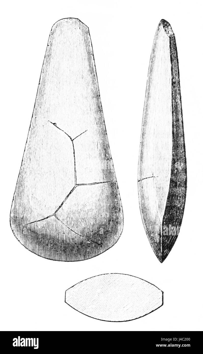 Ancient stone tools man Cut Out Stock Images & Pictures - Alamy