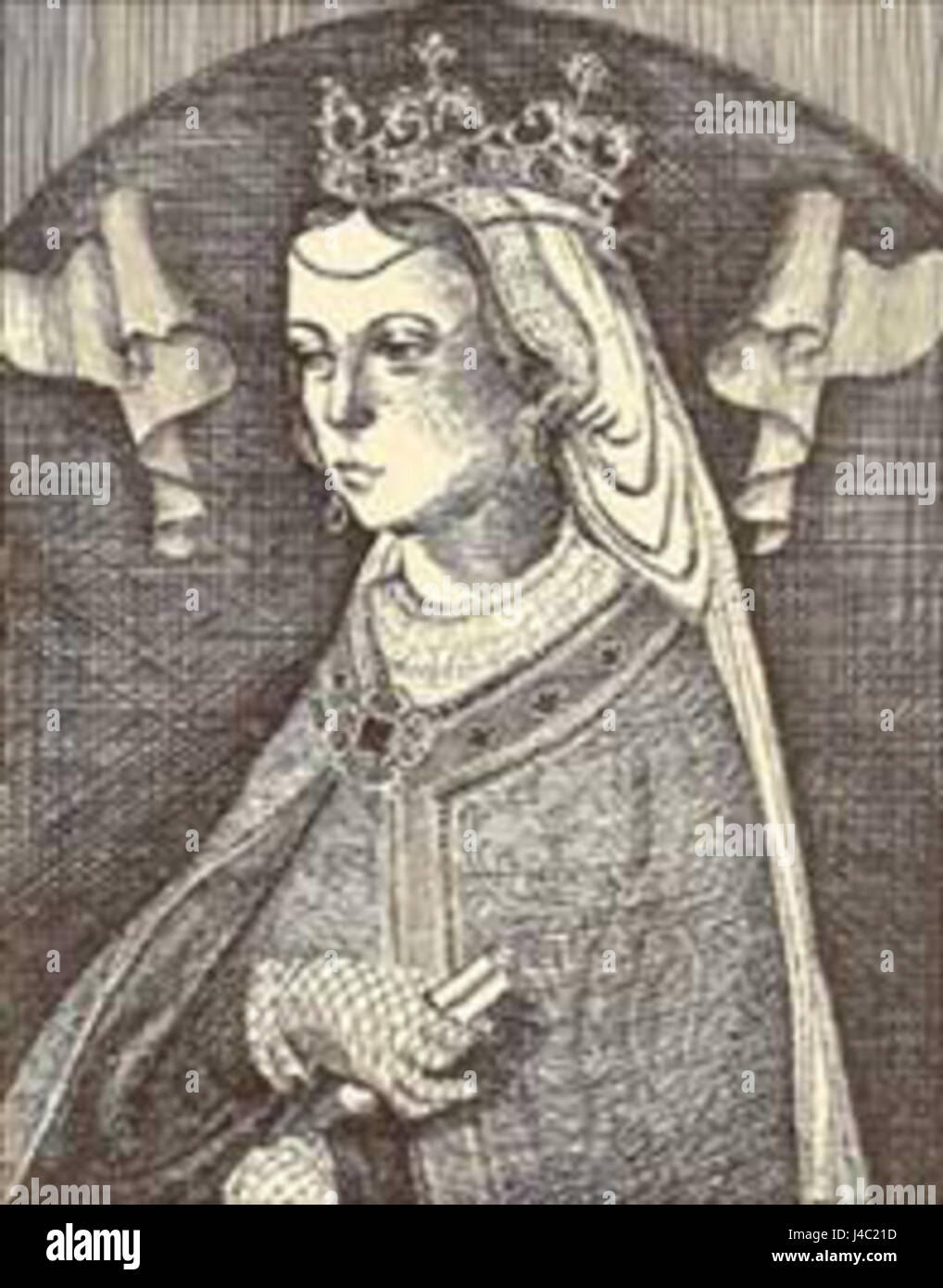 Queen Philippa of Lancaster was an English queen consort, married to ...