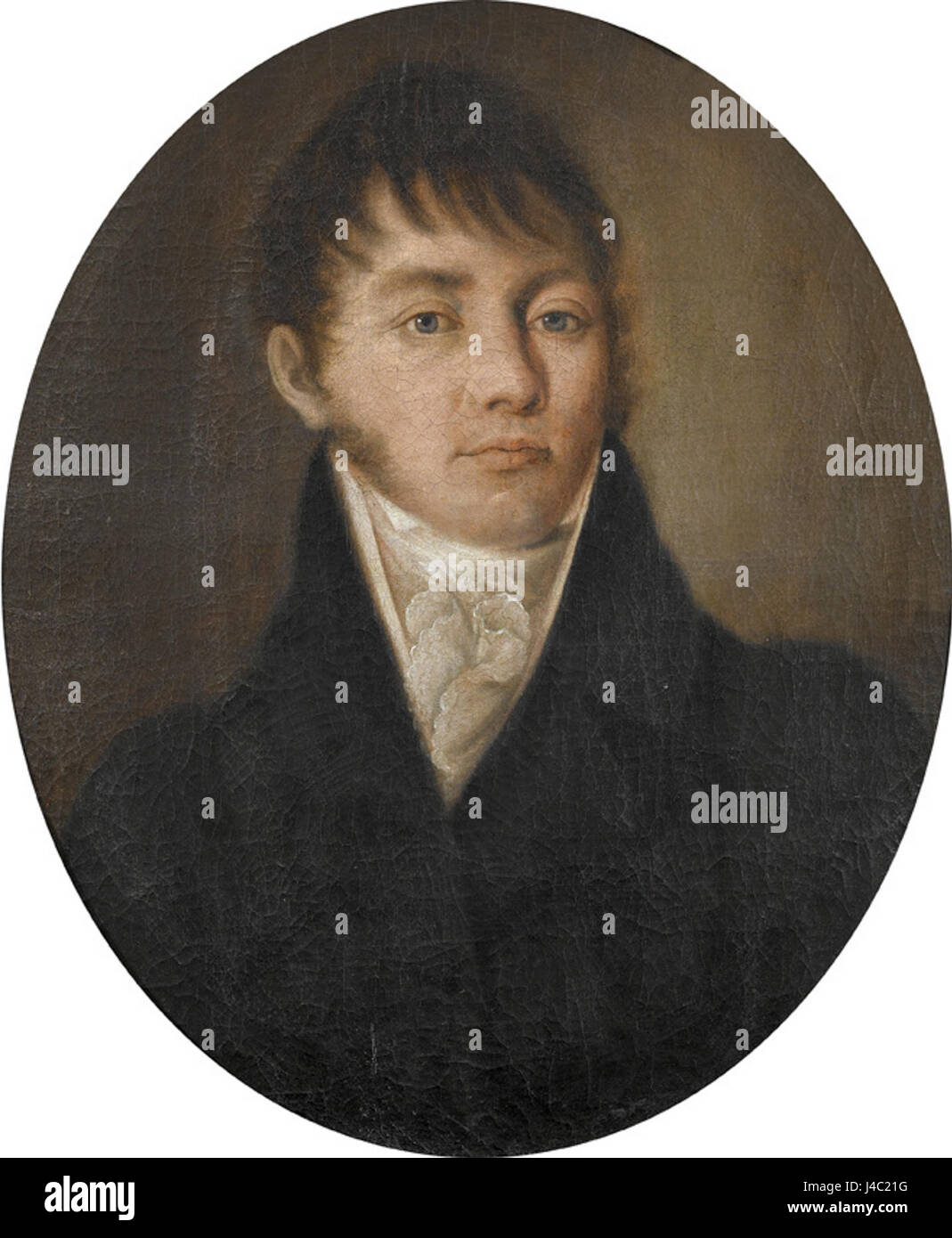 This portrait features Anton Marcelin von Wilczewski, a figure possibly ...