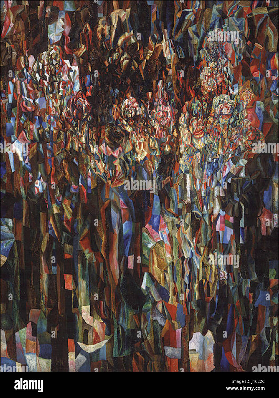 Pavel Filonov universal flowering Stock Photo - Alamy