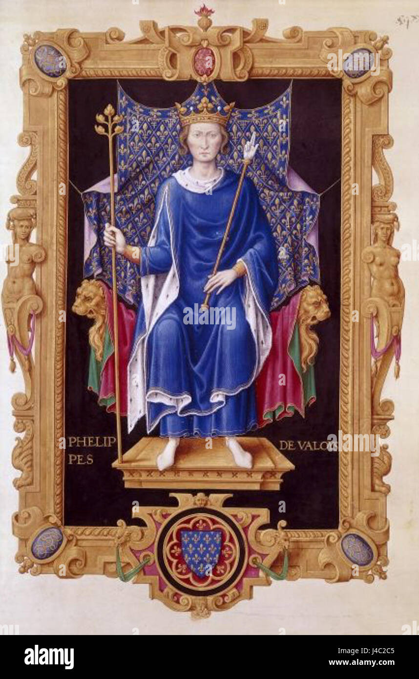 Philippe vi de valois king france hi-res stock photography and images ...