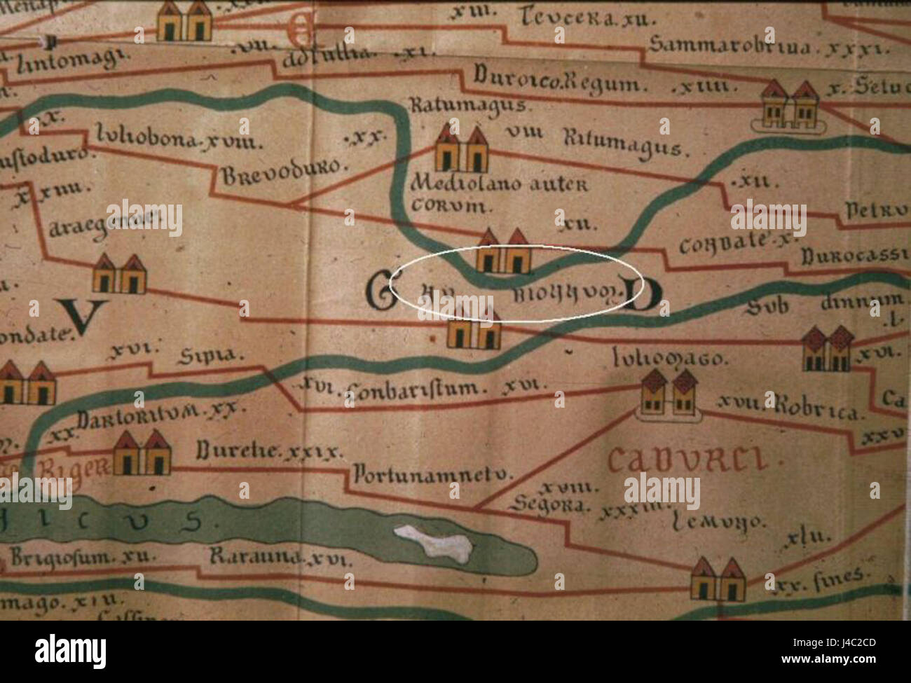 Peutinger map hi-res stock photography and images - Alamy