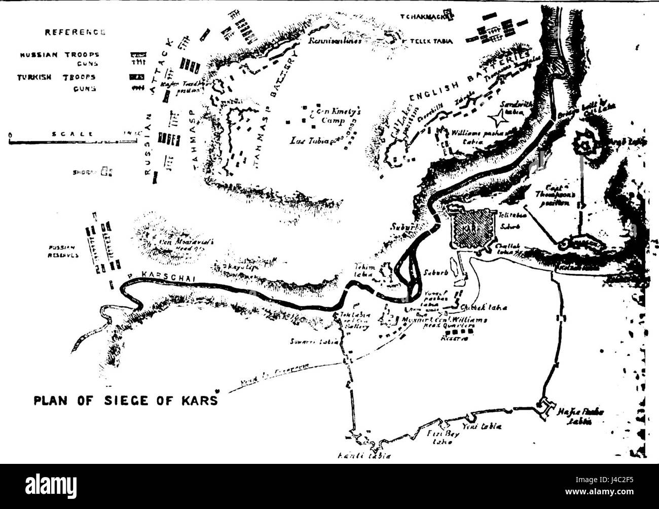 Kars map Black and White Stock Photos & Images - Alamy