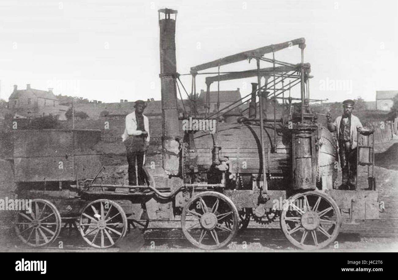 Puffing Billy 1862 Stock Photo - Alamy
