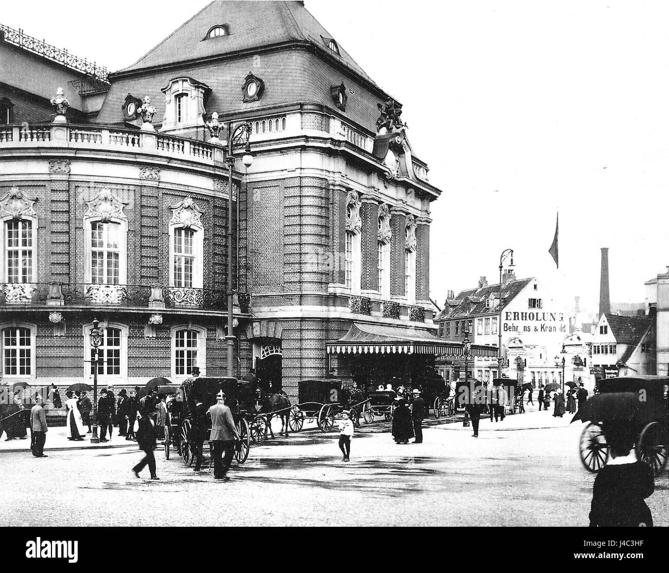 1908 concert hall Black and White Stock Photos & Images - Alamy