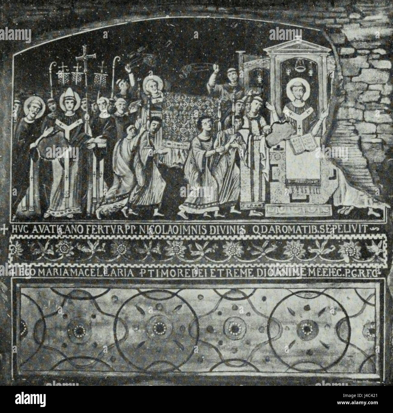 The relics of St. Clement, a pope and martyr, are considered sacred and ...