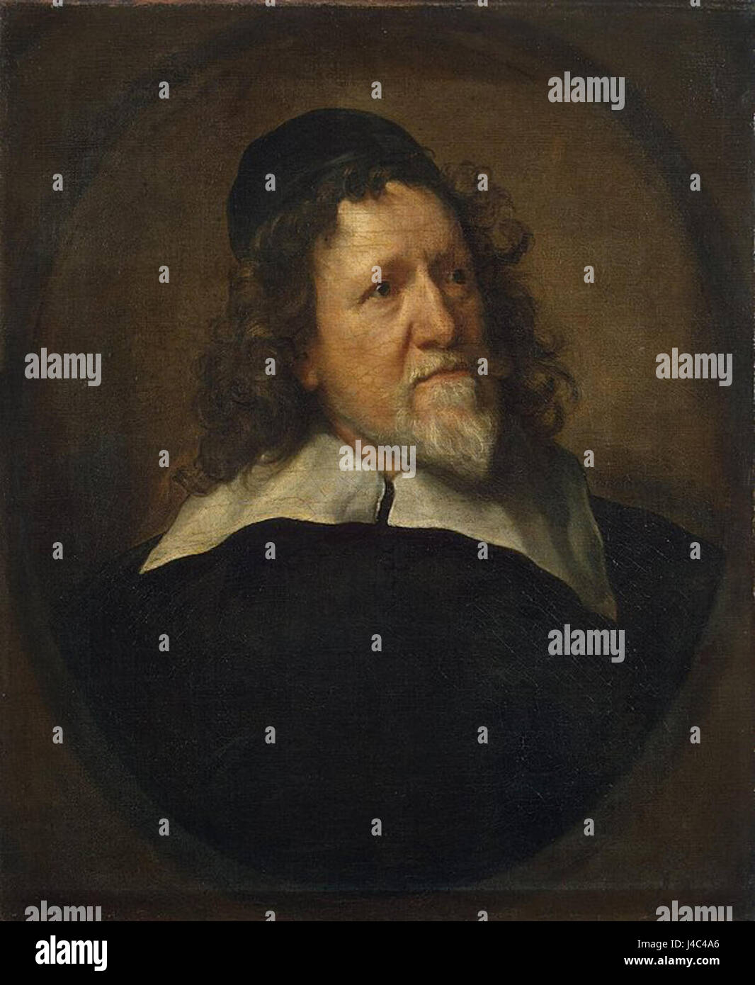 The portrait of Inigo Jones, an English architect, represents his ...