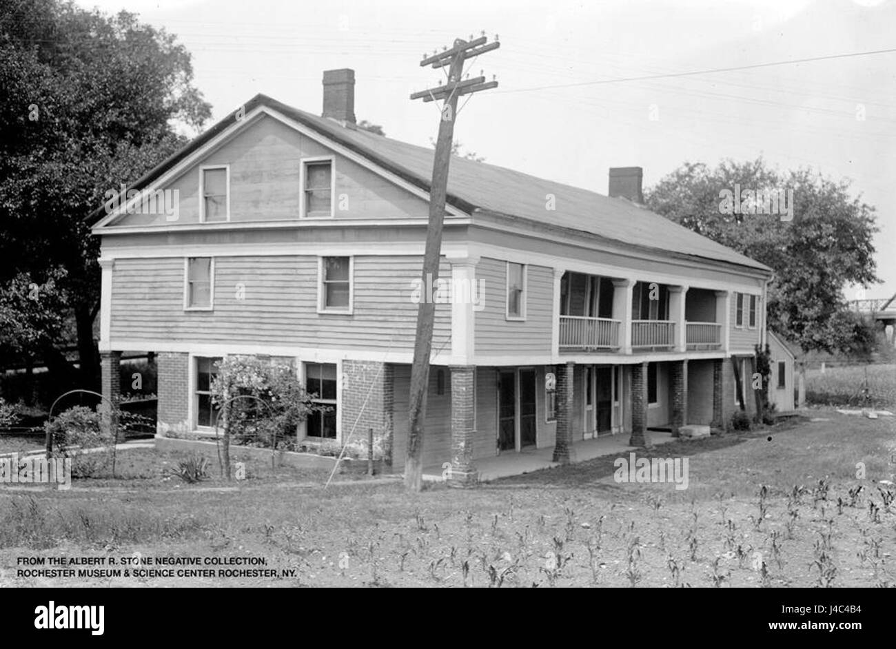 The photograph 'Richardson's Canal House in 1922' by Albert R. Stone ...