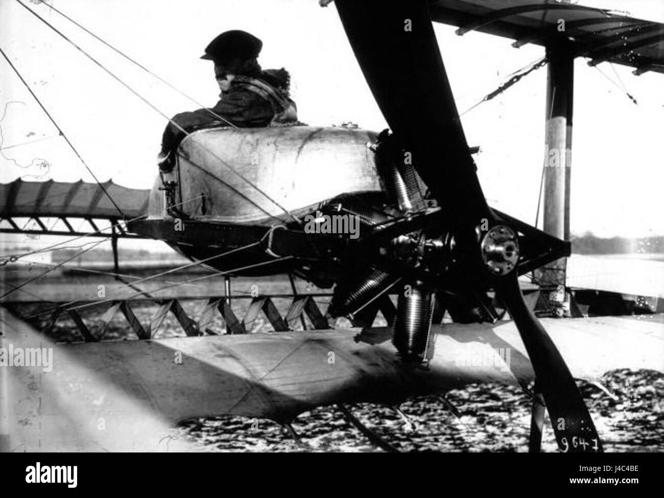 Biplane structure Black and White Stock Photos & Images - Alamy